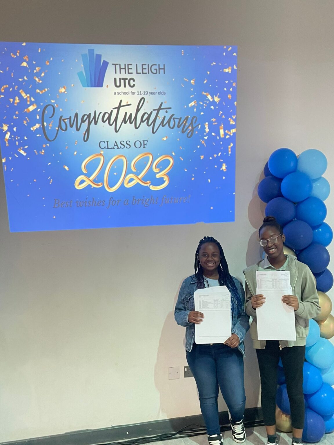 GCSE Results Day 2023 - The Leigh UTC