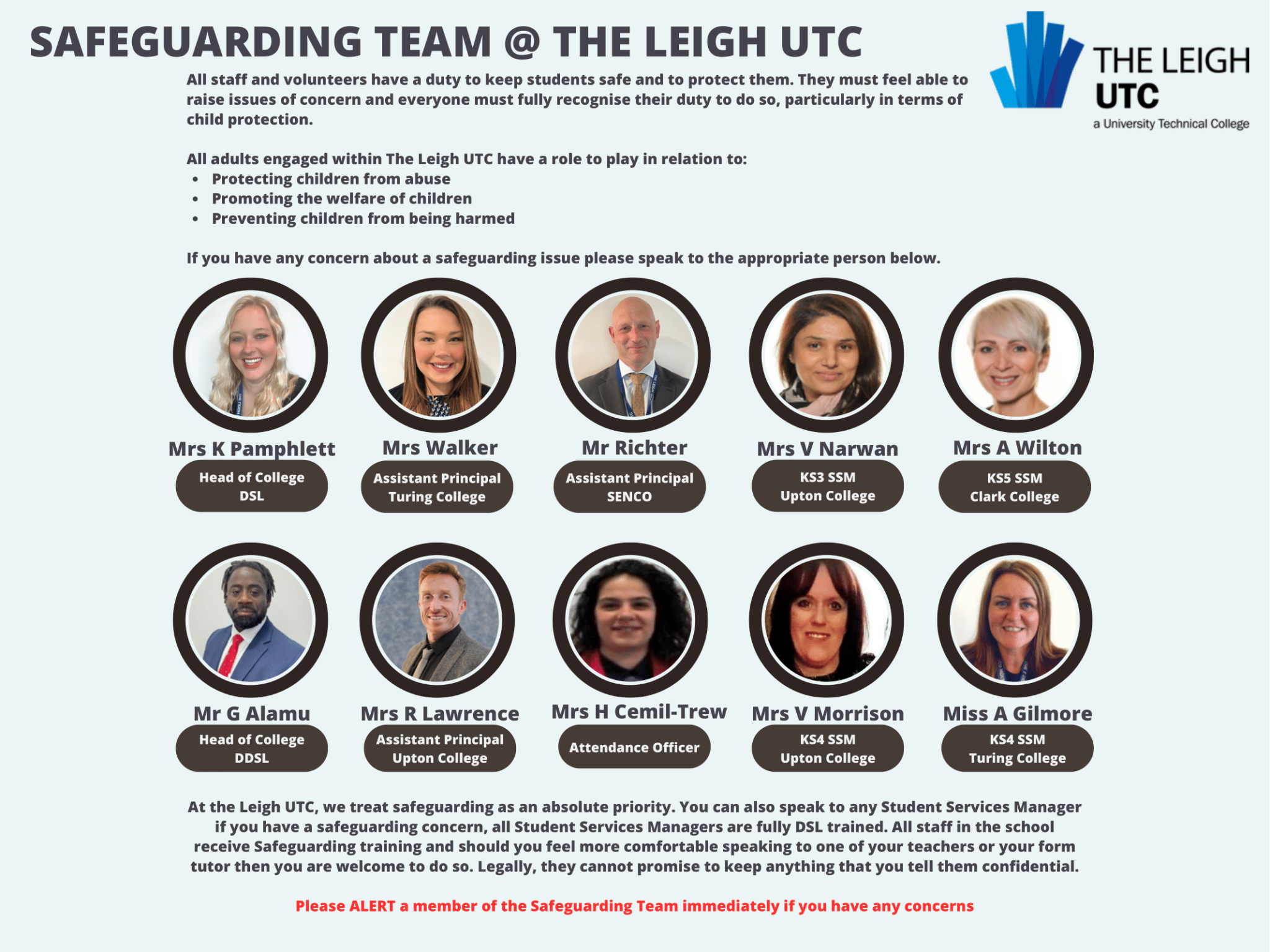 Safeguarding - The Leigh UTC